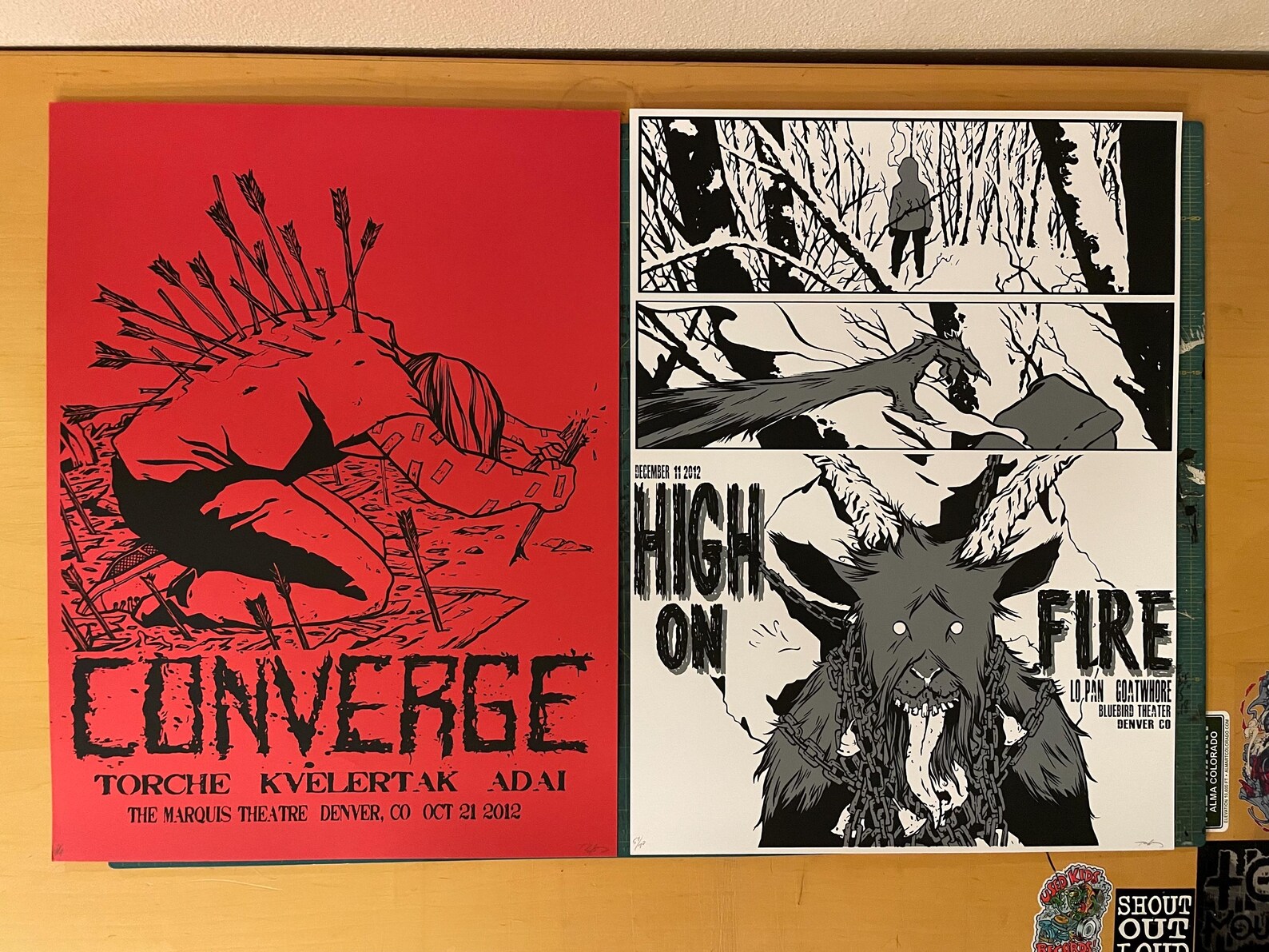 Converge and High on Fire - Etsy