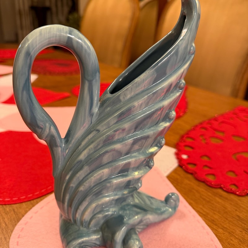 Swan Vase Haeger - Etsy