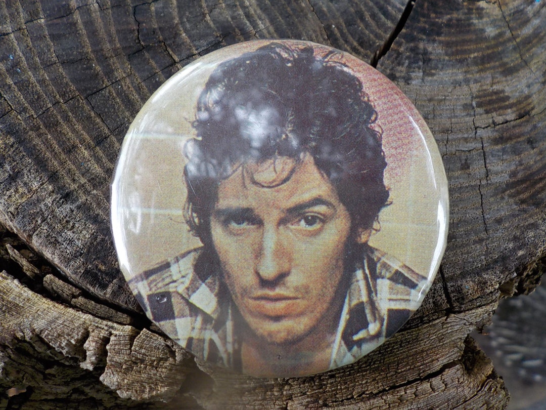 1970s Vintage Bruce Springsteen Pin Button Very Good Condition 2.5 the ...