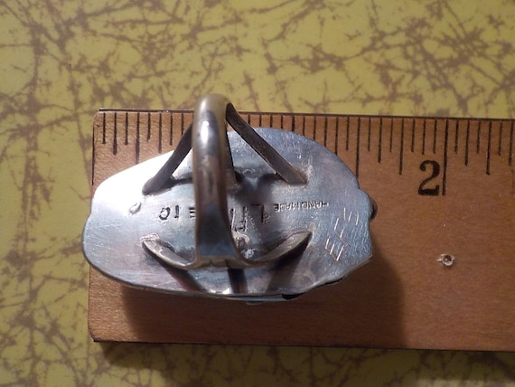 Size 6.75 Signed L. Platero Louise Platero Ramone Pla… - Gem