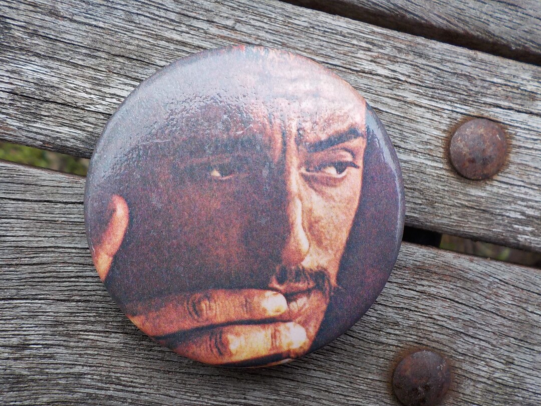 2.25" 1970s Large Vintage Bruce Springsteen Button Pin Rock and Roll ...
