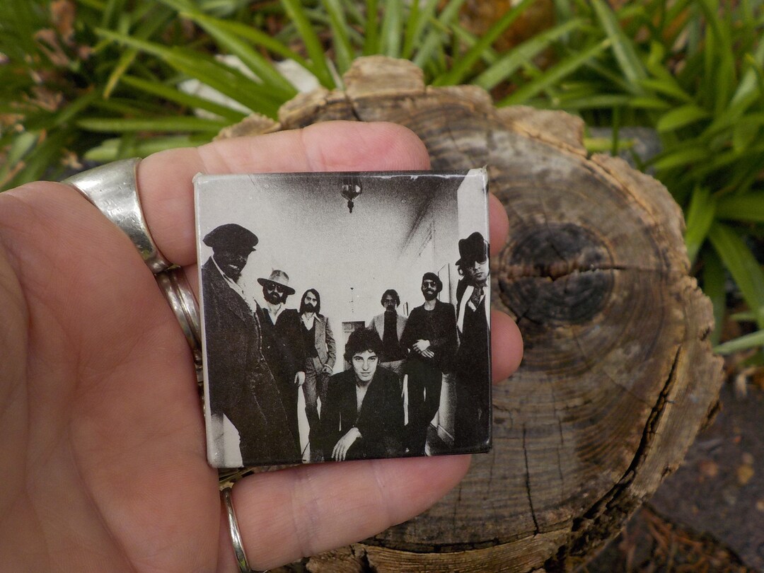 2" Square 1990s Bruce Springsteen and the E Street Band Button Pin ...
