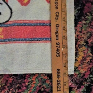 1970's Jay Franco Peanuts Snoopy Charlie Brown Bath Towel 39" X 22 ...