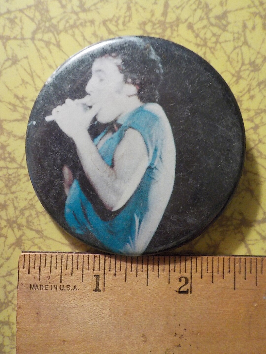 2.25 Bruce Springsteen the Boss on the Harmonica Vintage 1970s Bruce ...