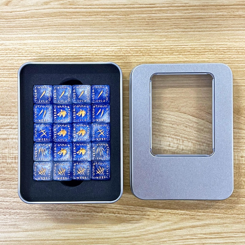 Dnd Dice Sets Wolf - Etsy