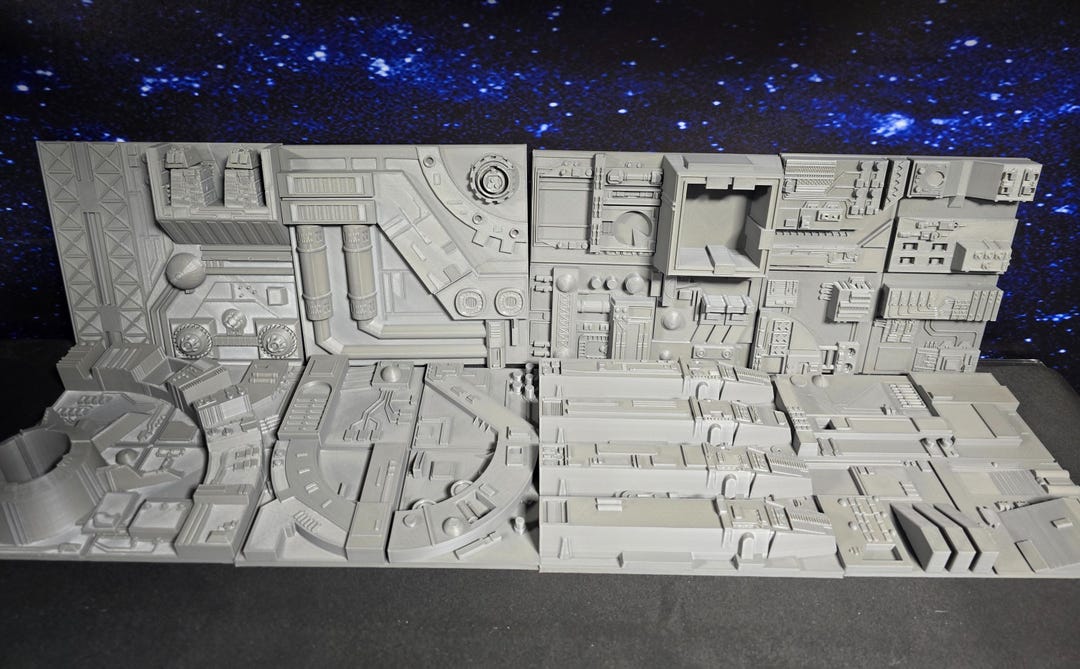 Death Star Tiles 8x8 Inch - Etsy