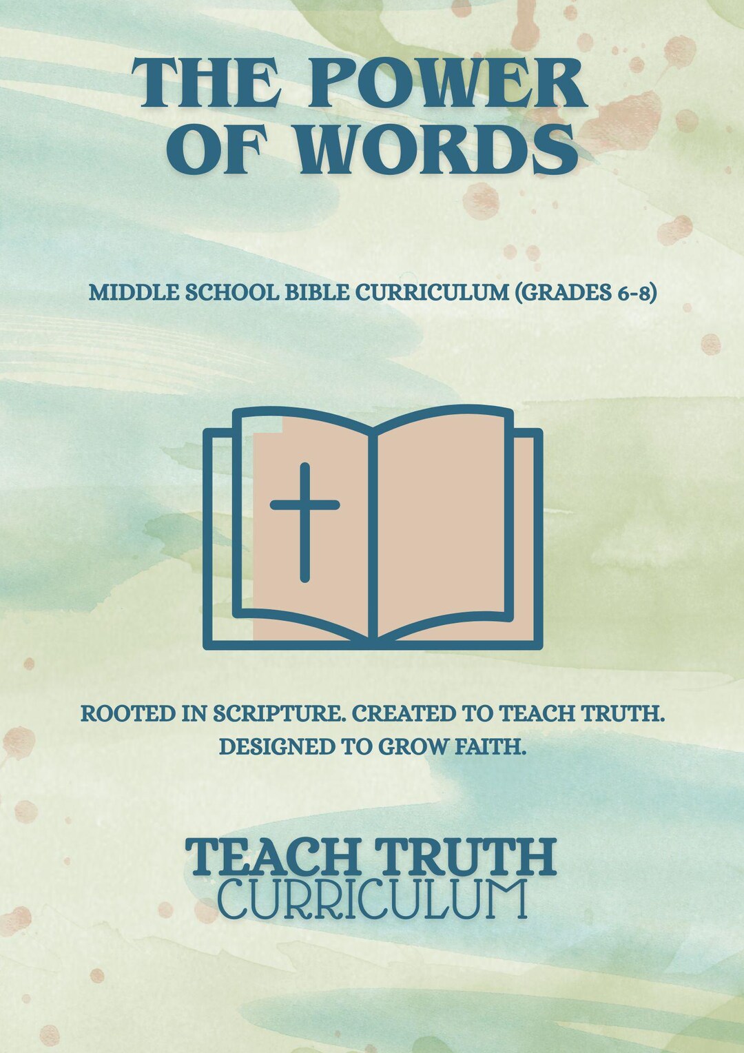 The Power of Words Bible Lesson for Middle School | Speak Life ...