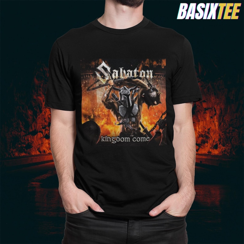 Sabaton 'kingdom Come' T-shirt | Heavy Metal Band Merch - Etsy UK