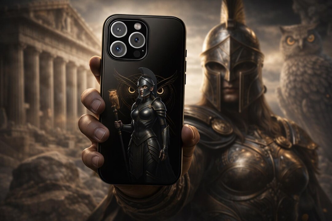 Armored Valkyrie Phone Case | Warrior Goddess Design, Dark Fantasy - Etsy