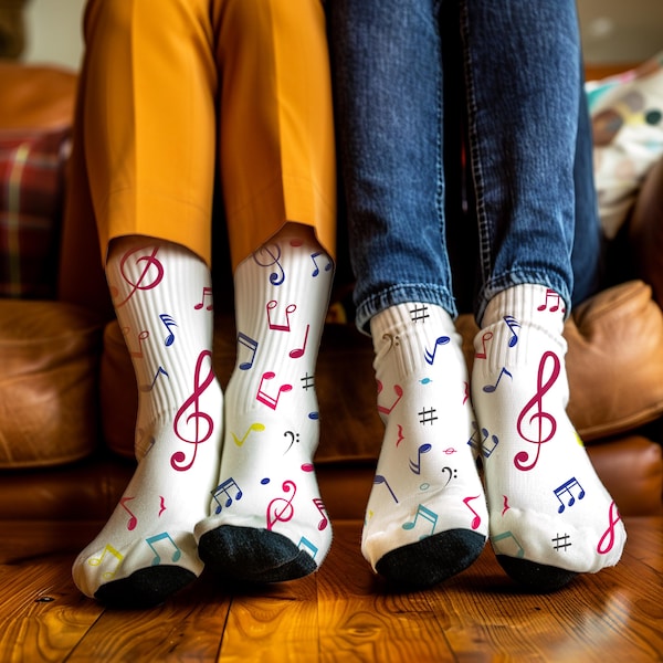 Music Socks - Etsy