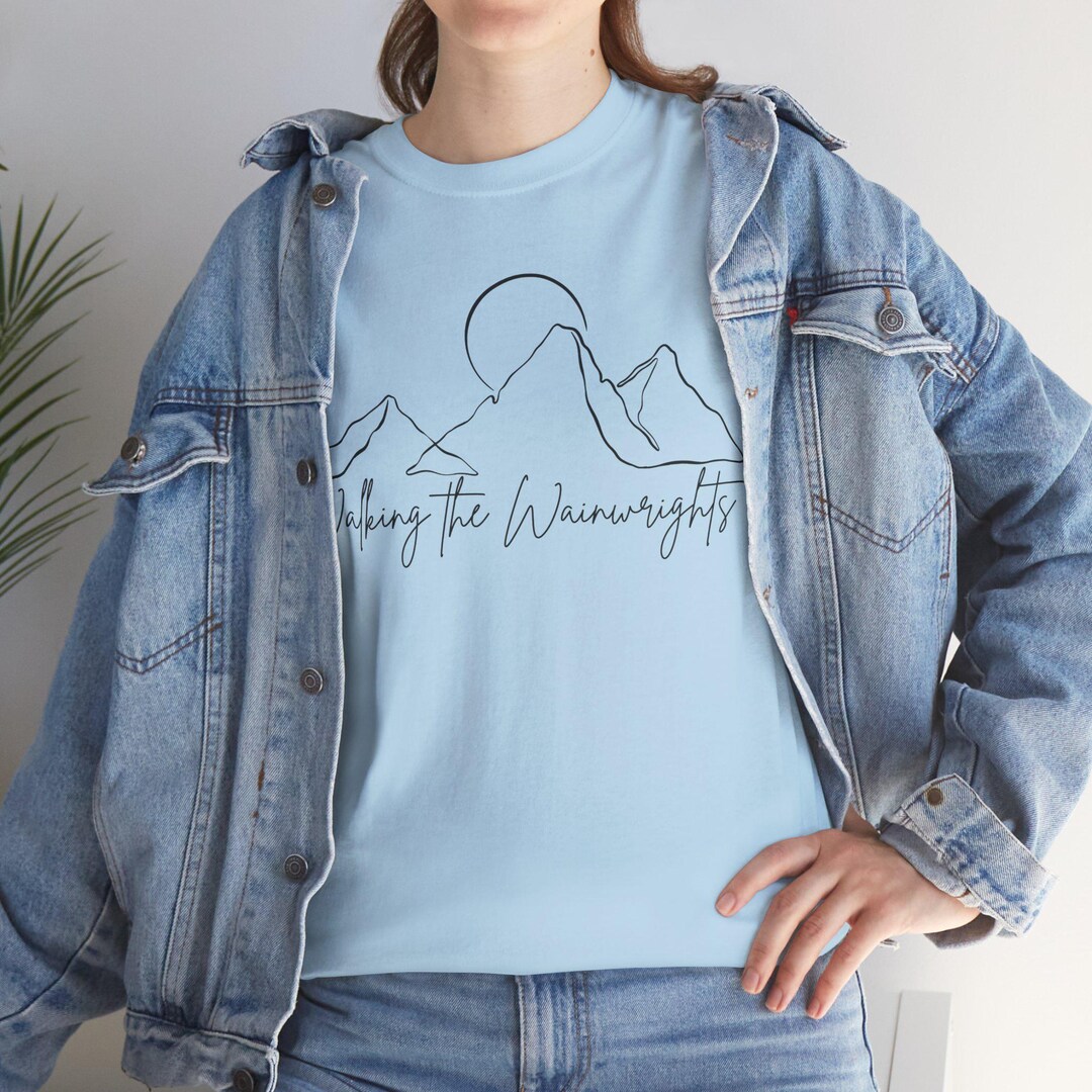 Wainwright 214 Fells Unisex Tee: Cumbria Hiking Shirt - Etsy