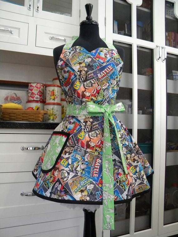 Womens Apron-the Toy Story Comic Book Covers Full Sweetheart | Etsy