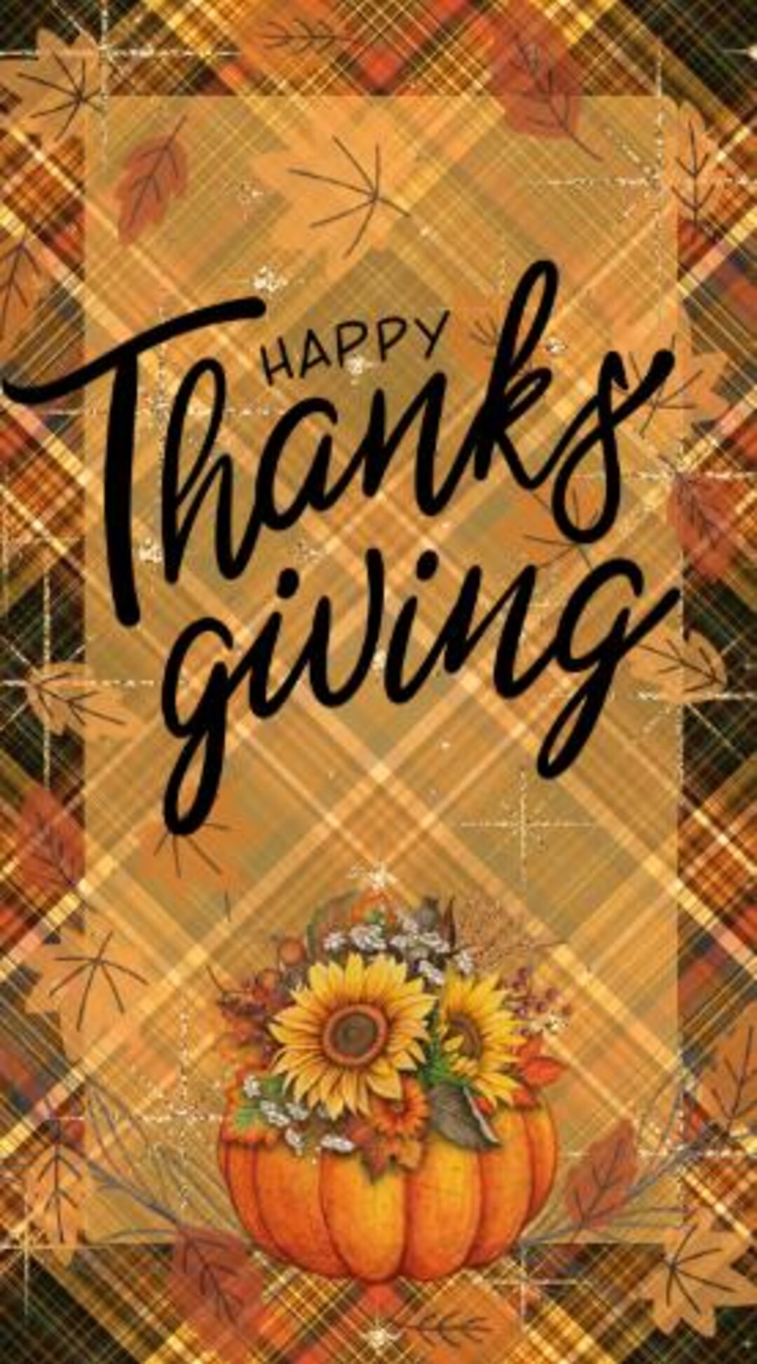 Happy Thanksgiving Digital Card - Etsy