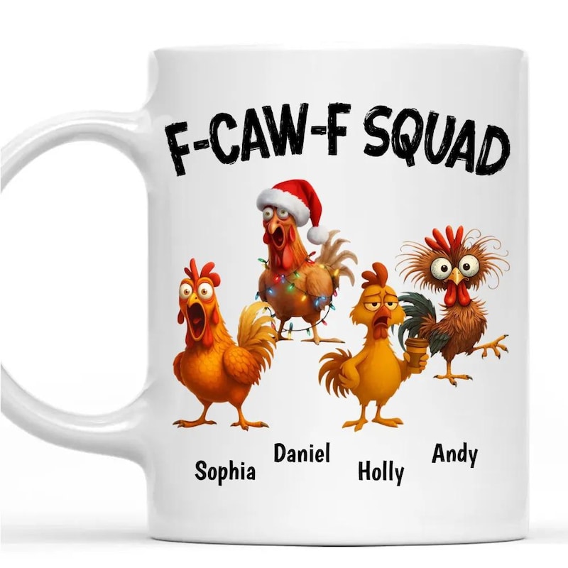 F Caw F Squad Office - Etsy