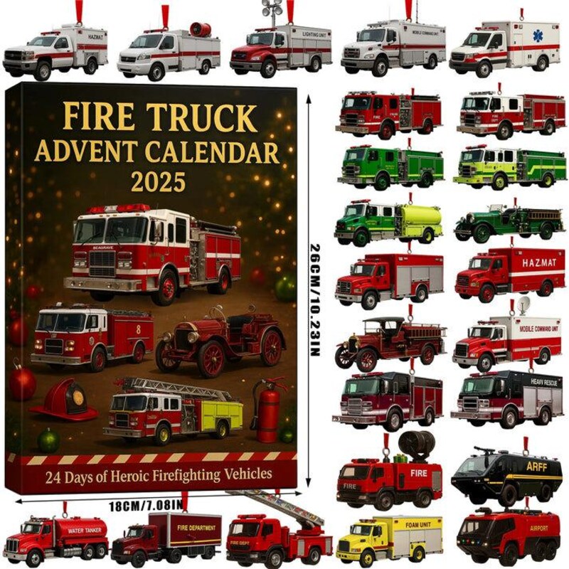 Personalized Fireman Calendar - Etsy