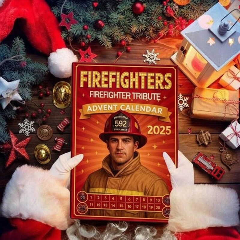 Personalized Fireman Calendar - Etsy
