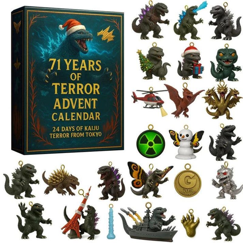 Monster Advent Calendar - Etsy