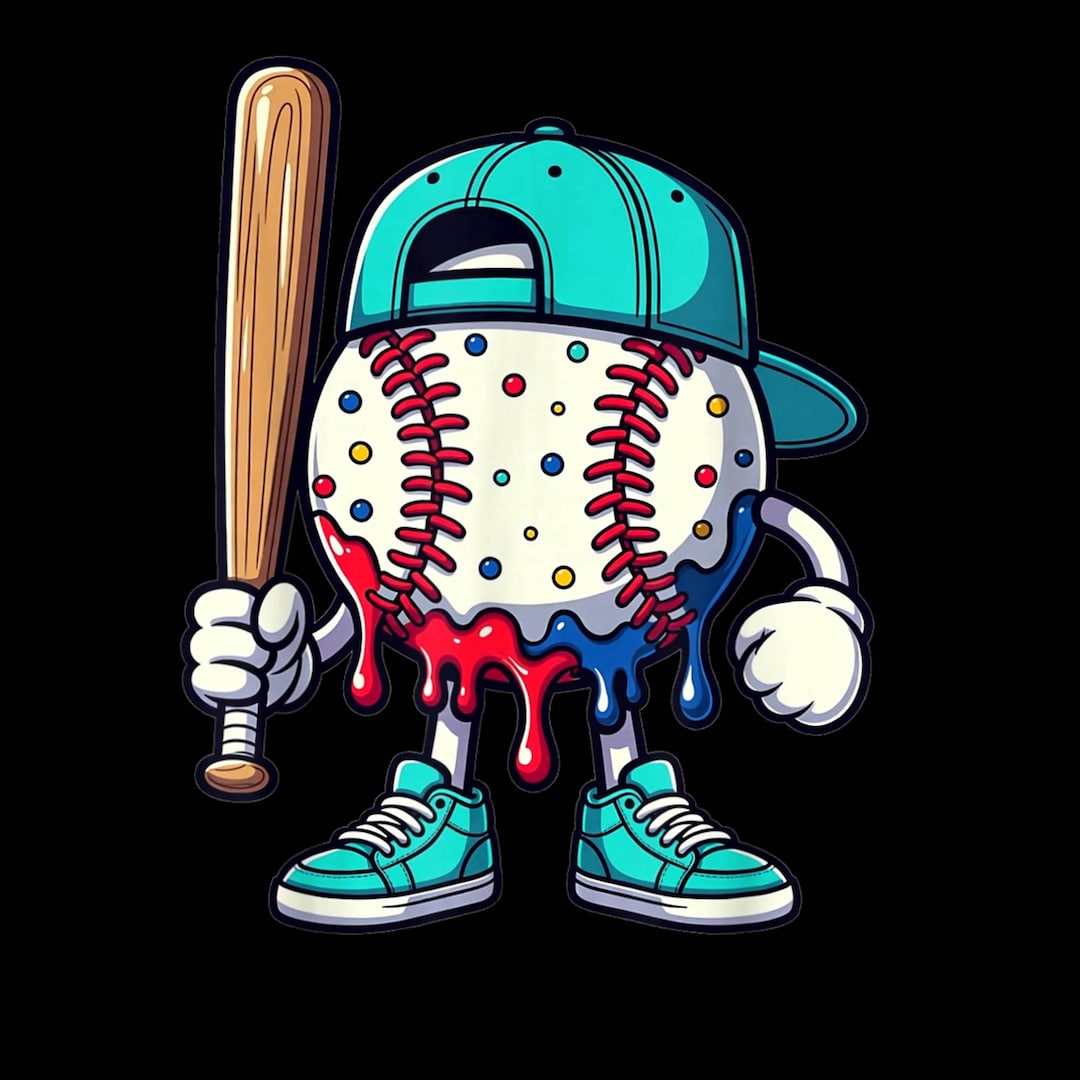 Baseball Lifestyle 101 Drip PNG – Kids & Men Digital Design - Etsy
