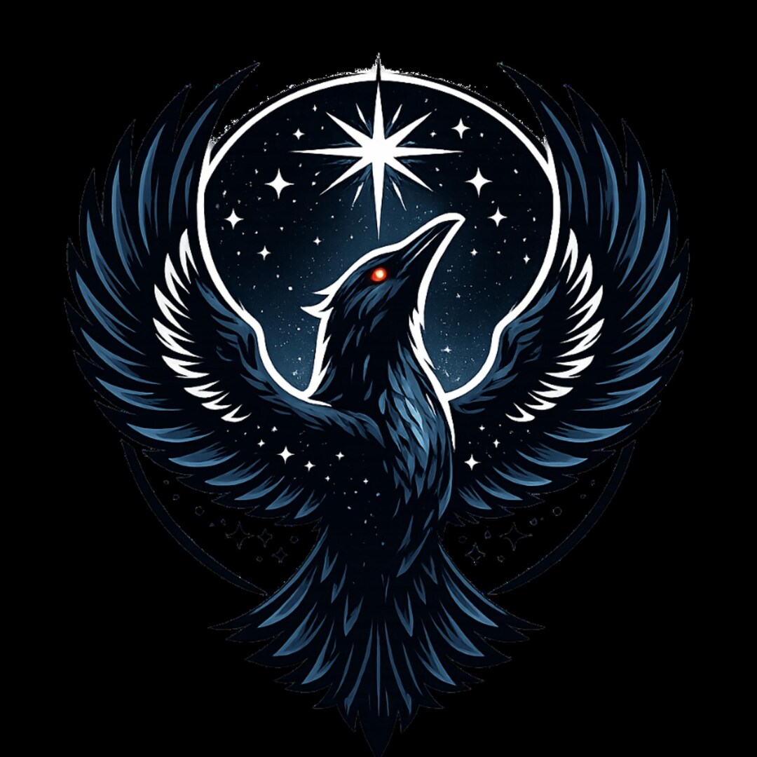 Rebel Bird PNG | Minnesota Star Raven, Viking Design (digital Download ...