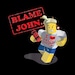 Blame John Roblox PNG: Funny Meme Graphic for T-shirt (digital Download ...