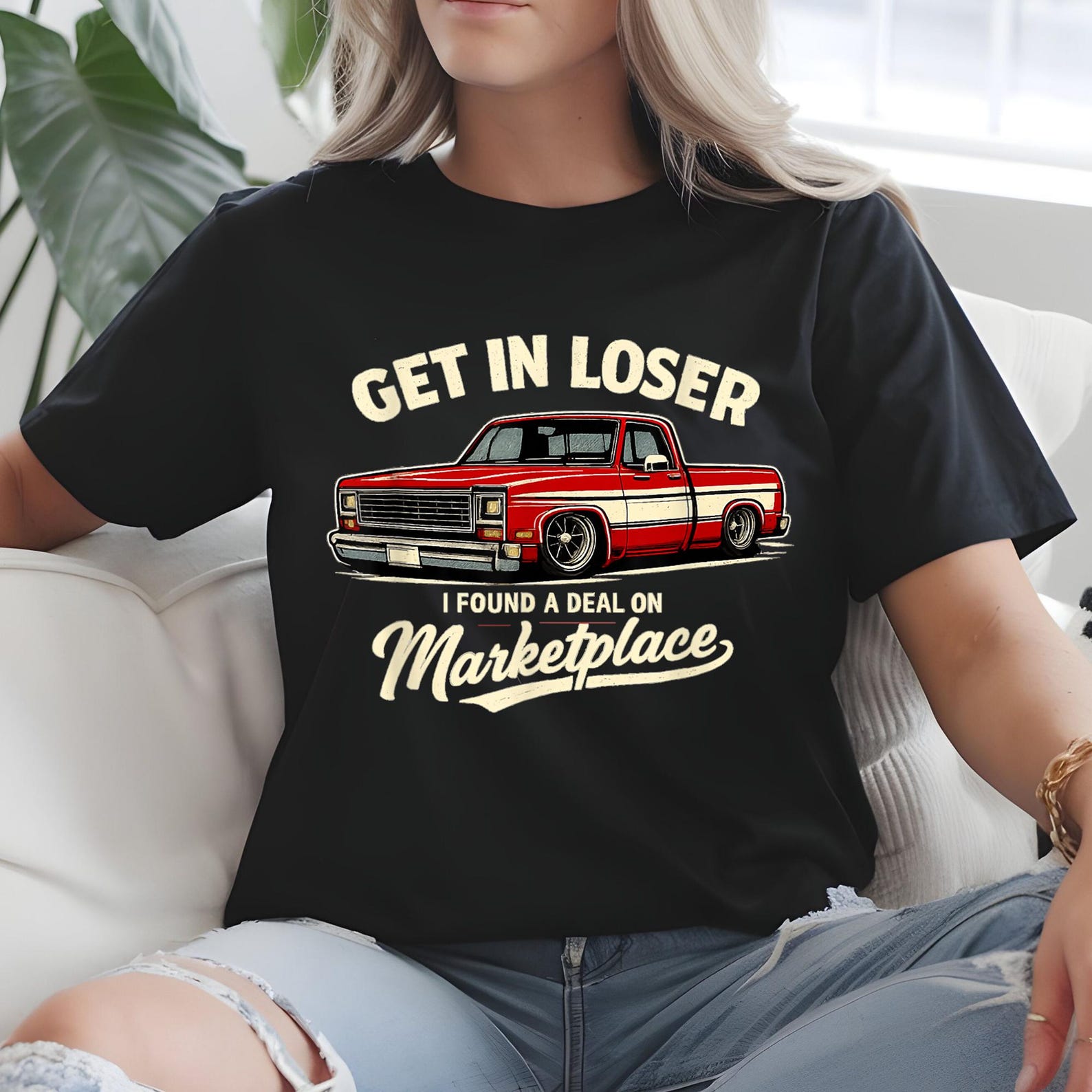 Get in Loser Marketplace Meme PNG, Funny Truck Design (digital Download ...