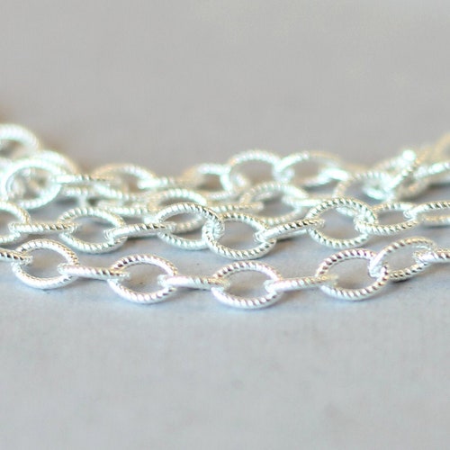 Thick Heavy Sterling Silver Chain Necklace Shiny Short or Long - Etsy