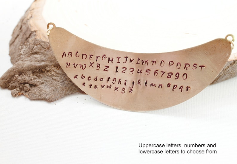 Personalized Necklace Gold Filled Initial Necklace Engraved - Etsy