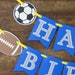 Sports Birthday Party Banner All Star Sports Banner Happy | Etsy