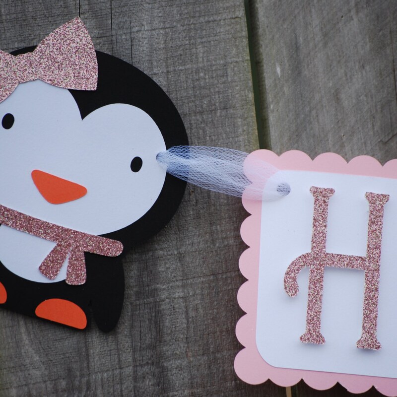 Penguin Banner - Etsy