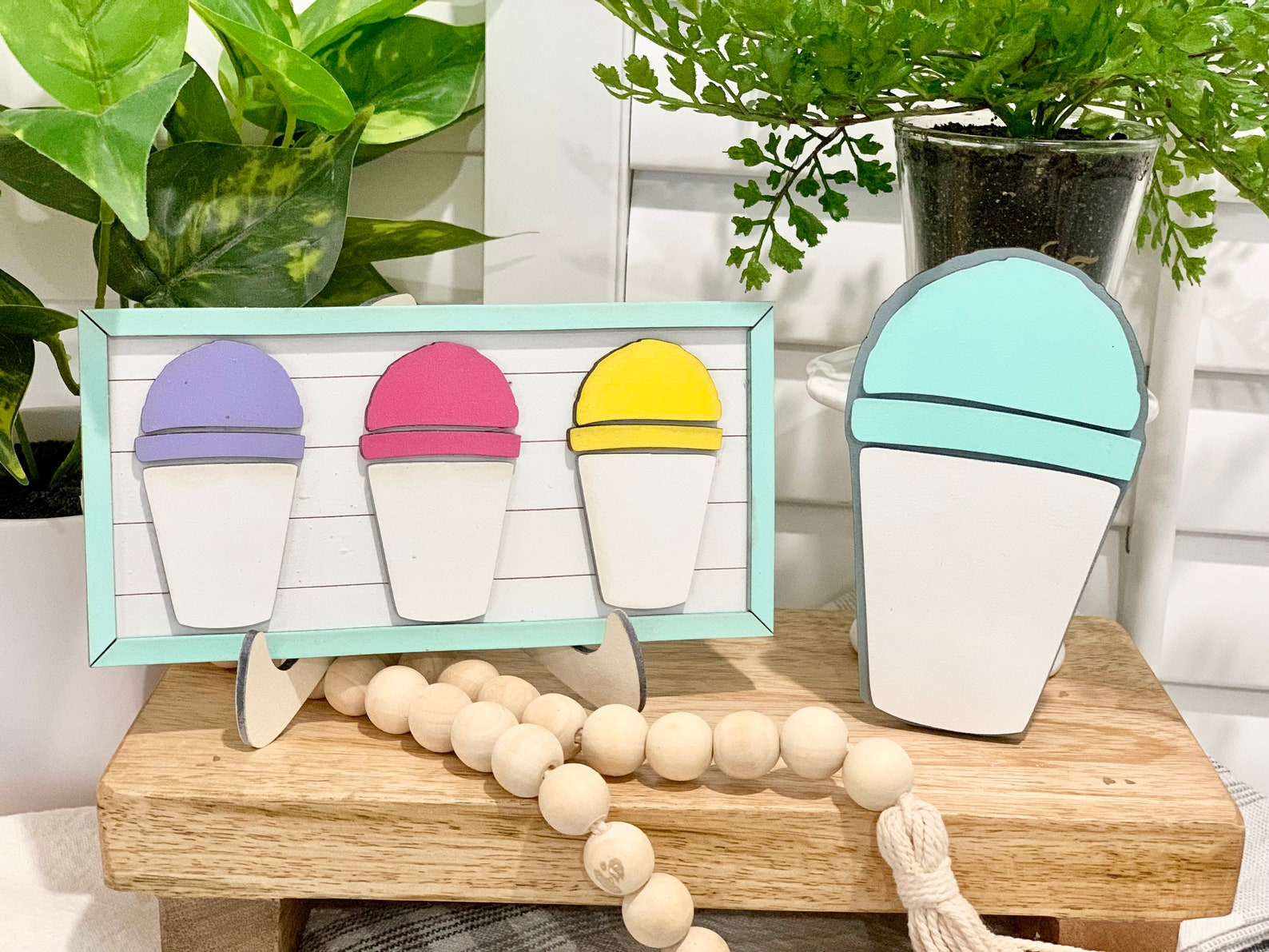 Snow Cone Sign Snowball Tiered Tray Snow Cone Tiered Tray - Etsy