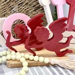 Handcrafted Cupid Shelf Sitter, Valentine's Day Wooden Decor - Etsy