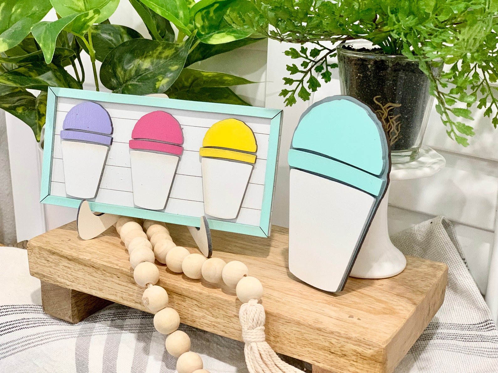 Snow Cone Sign Snowball Tiered Tray Snow Cone Tiered Tray - Etsy