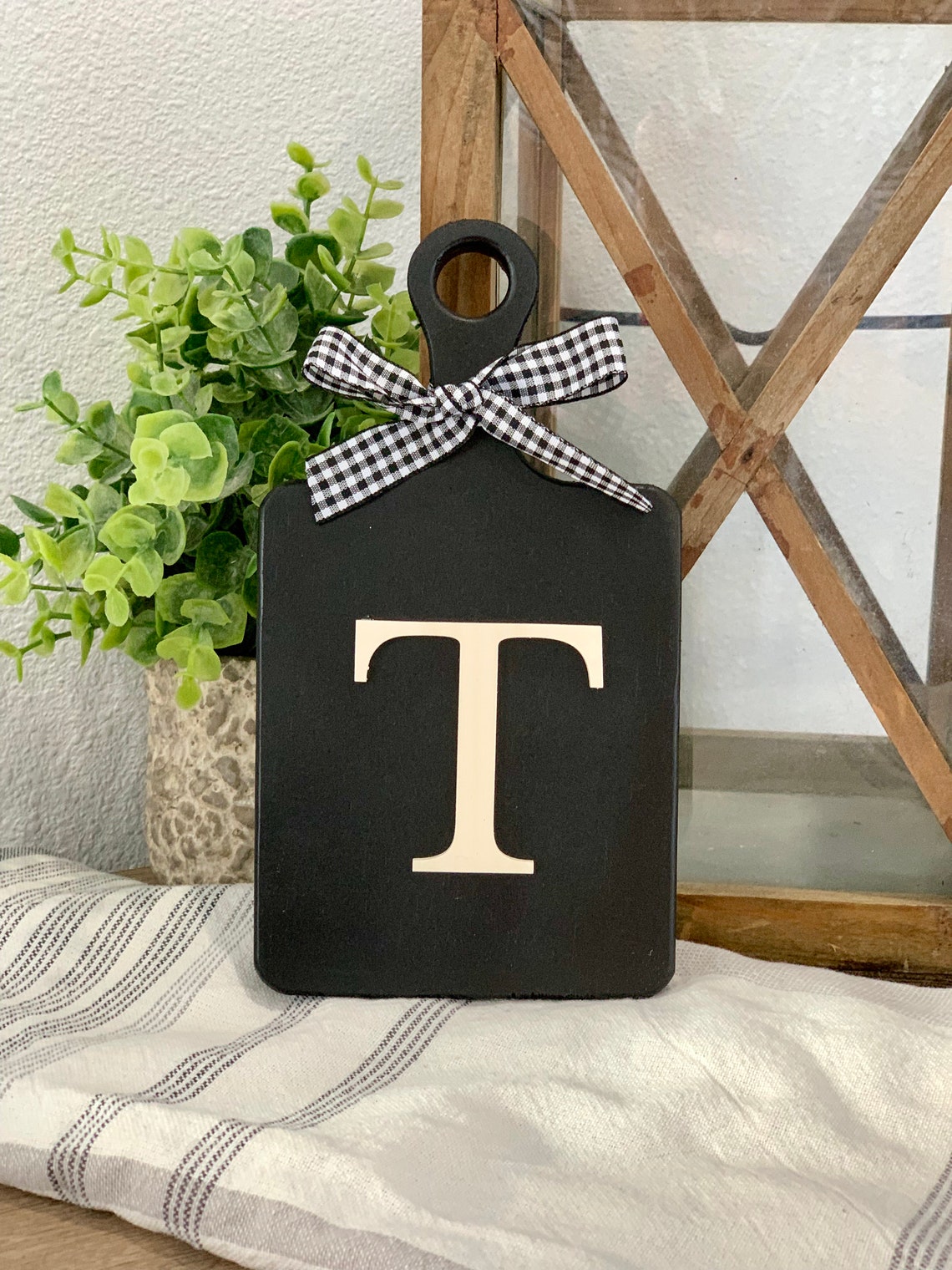 Mini Cutting Board Black Cutting Board Farmhouse Kitchen - Etsy