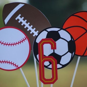 Sports Birthday Party Banner, All Star Sports Banner, Happy Birthday ...