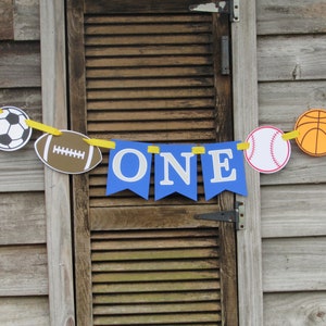 Sports Birthday Party Banner, All Star Sports Banner, Happy Birthday ...