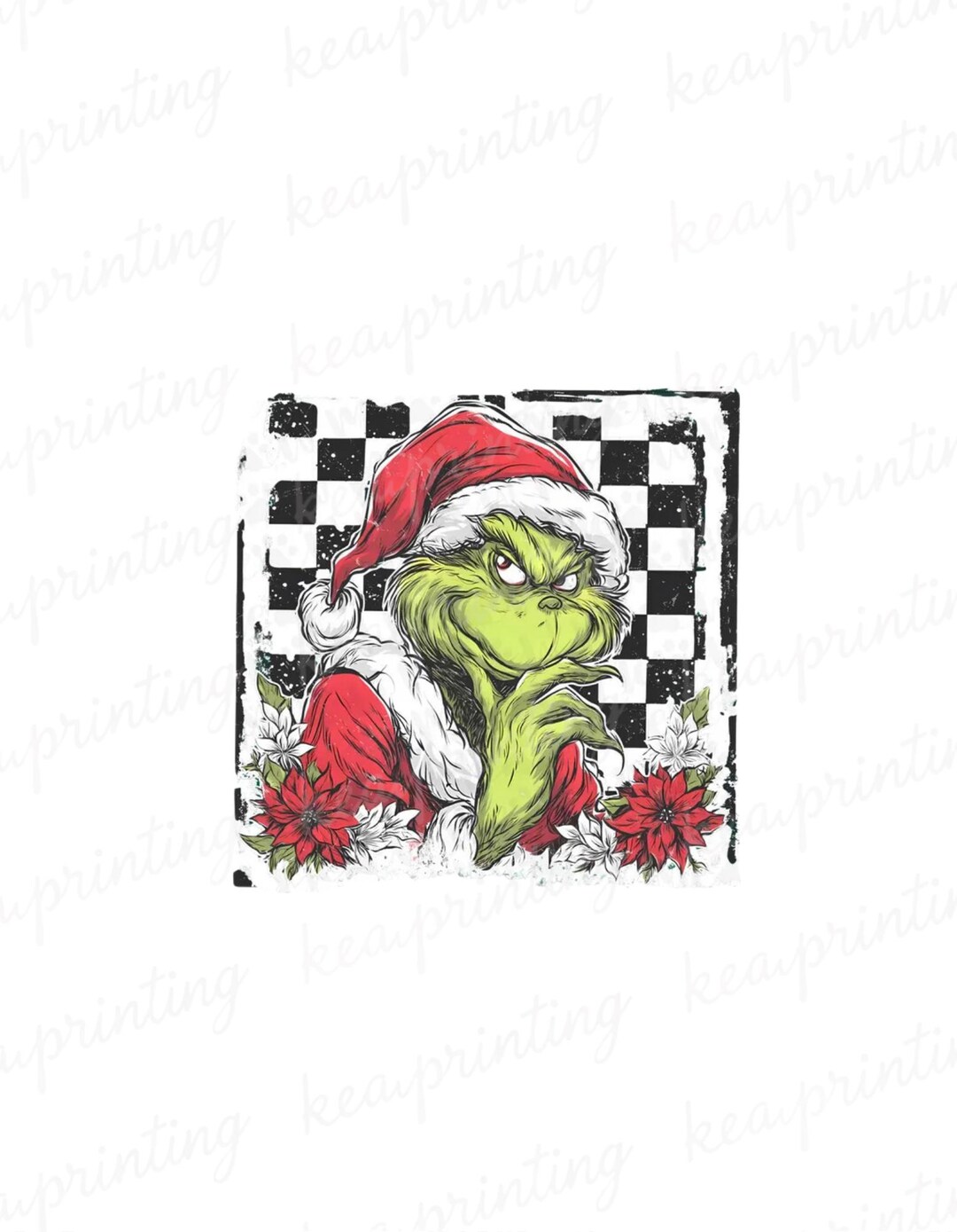 Retro Green Guy Png, Hand Drawn Christmas Characters, Preppy Christmas ...