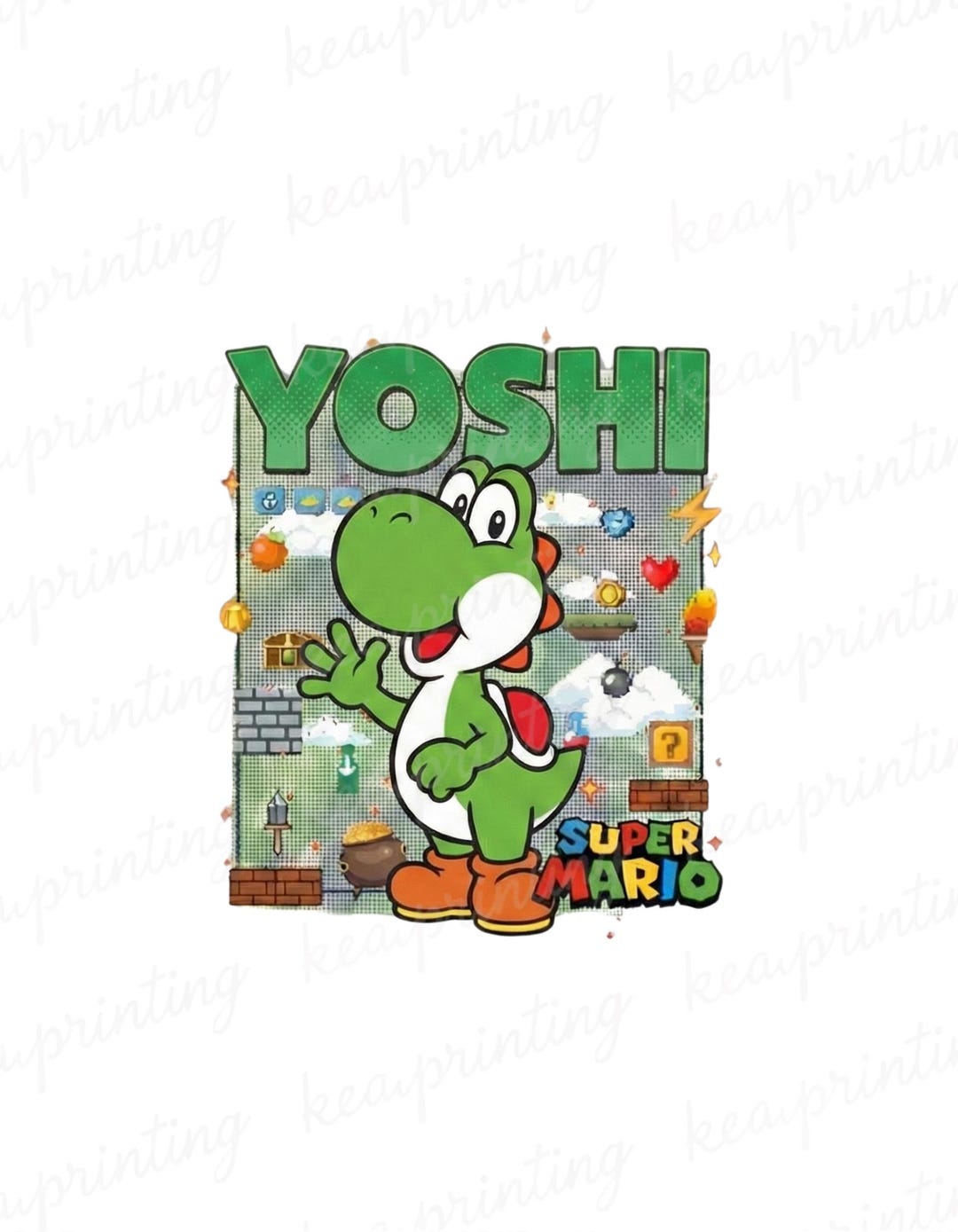 Retro Yoshi Png, Retro Super Mario Png Characters, Super Mario PNG for ...