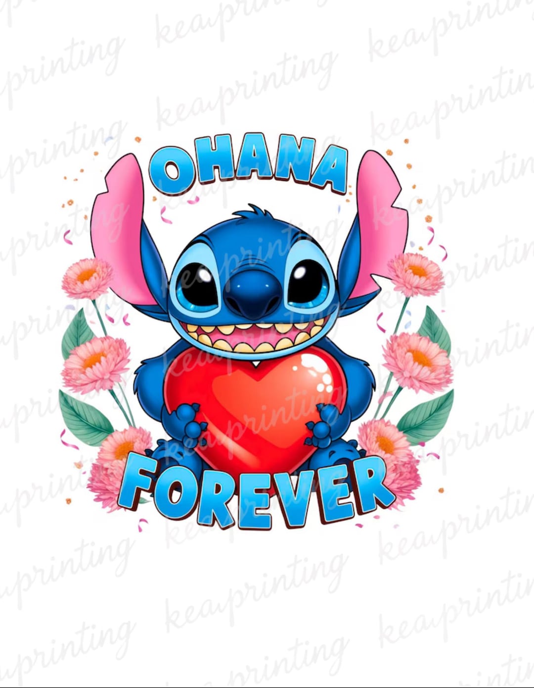 Stitch Graffiti Ohana PNG Clipart: Commercial Use (digital Download) - Etsy