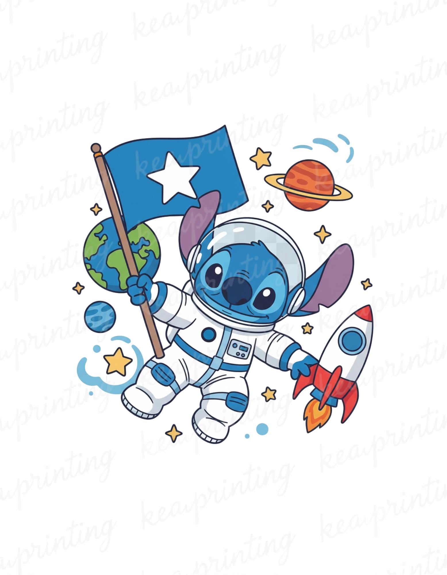 Stitch Astronaut PNG, Stitch Clipart, Stitch PNG, Cute Stitch PNG ...