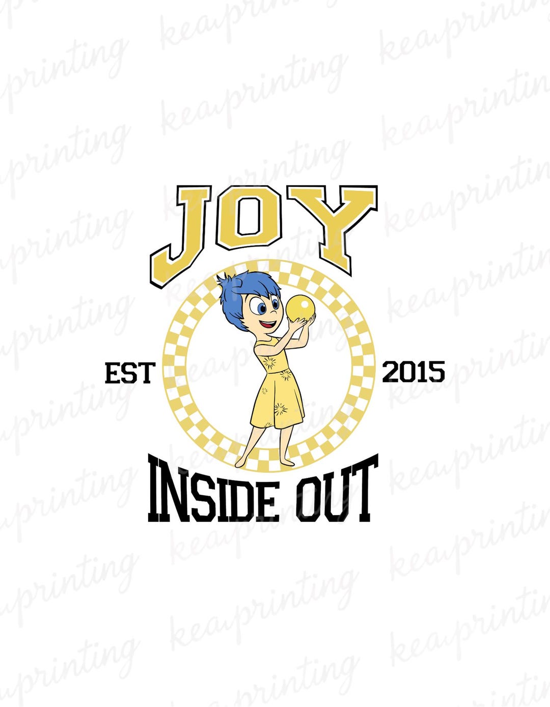 Inside Out 2 Joy PNG |inside Out 2 Digital Download | Anxiety, Anger ...
