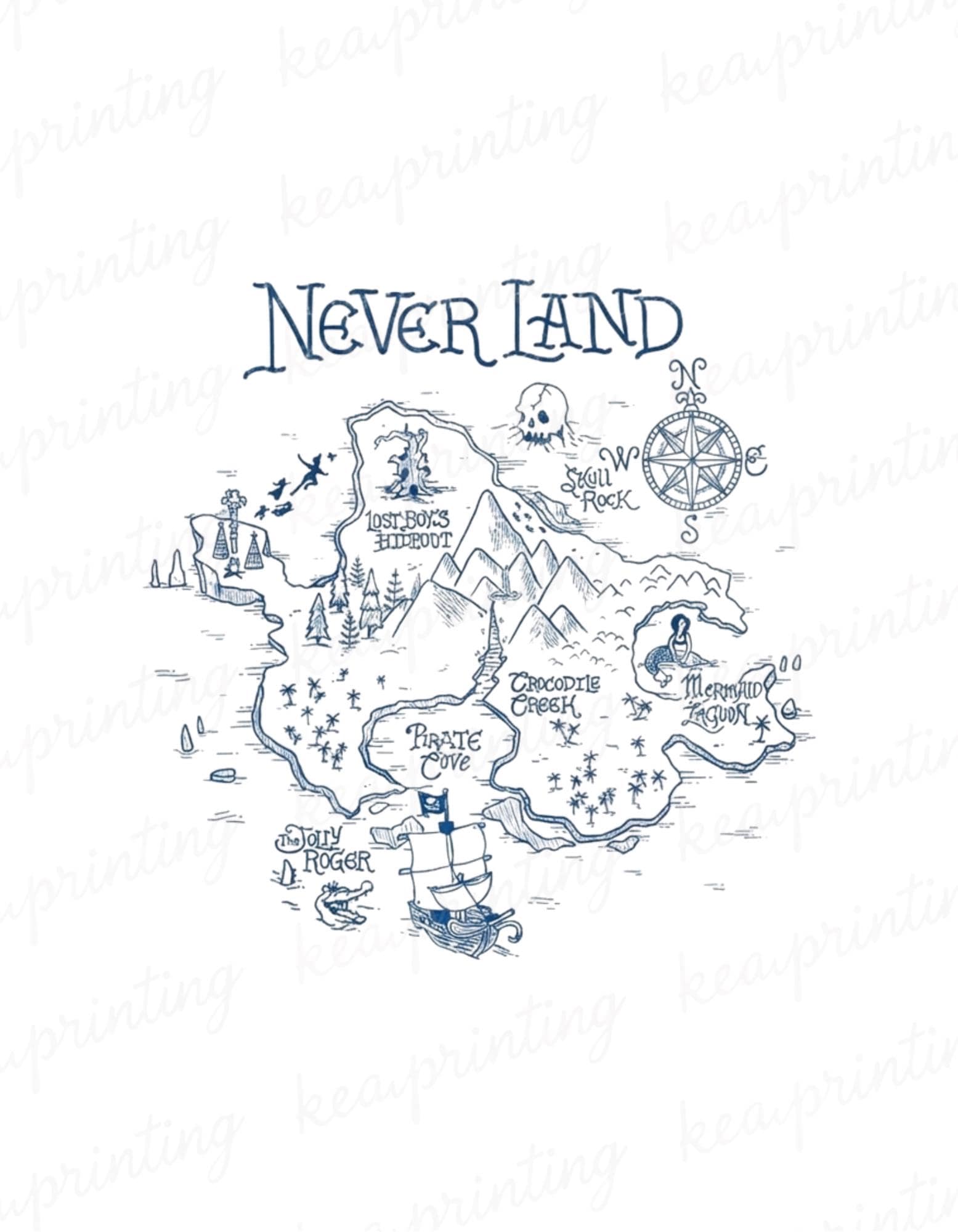 Peter Pan PNG, Peter Pan SVG, Neverland Svg, Neverland Png, Peter Pan ...