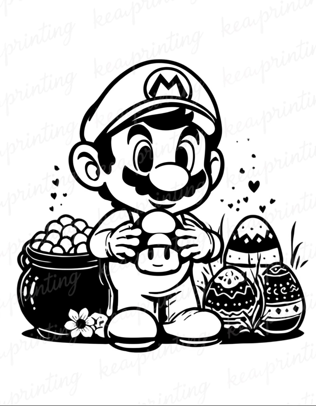 Super Mario Easter Eggs PNG, Nintendo Super Mario PNG, Mario Happy ...