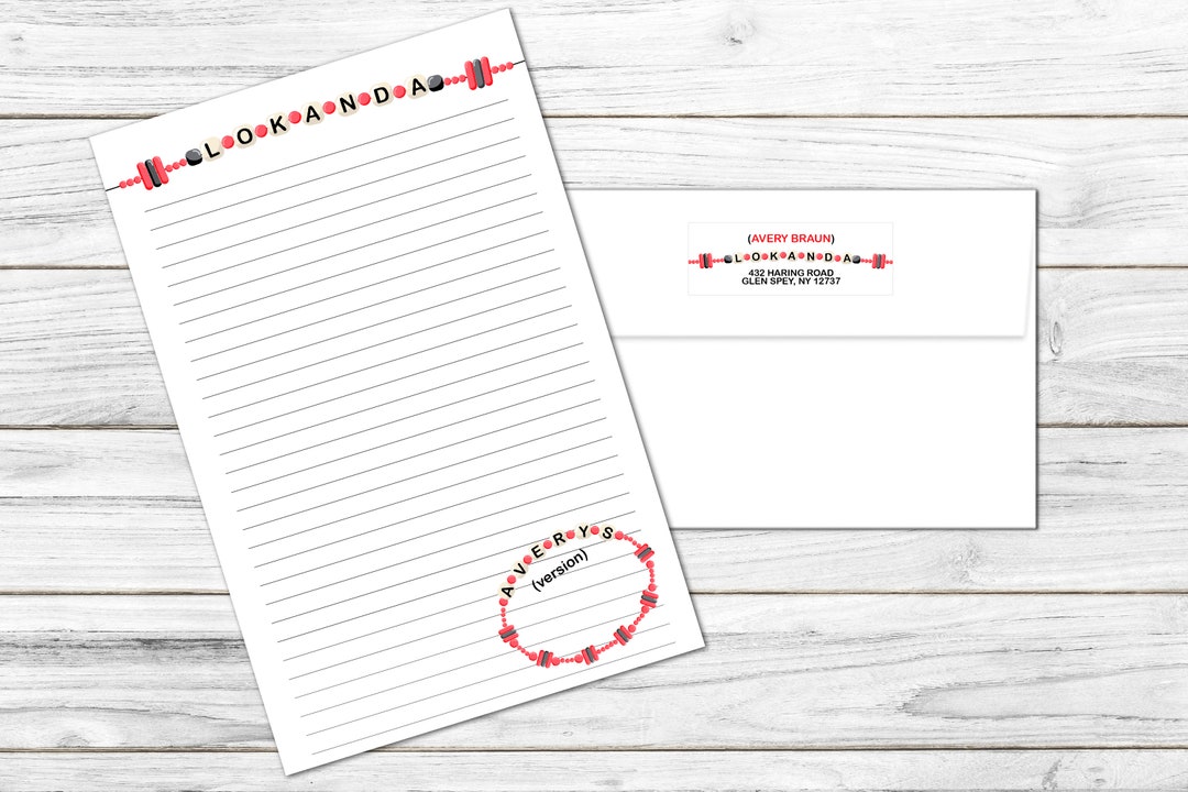 Taylor Swift CAMP Friendship Bracelet Stationery Set - Etsy