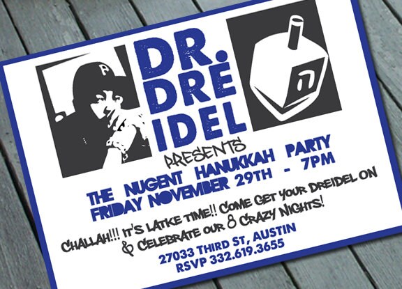 CHALLAH!!! HANUKKAH Party Invitation Digital Printable File ***printing ...