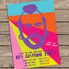 80's Miami Vice Theme Pool PARTY Invitation: Digital Printable File ...