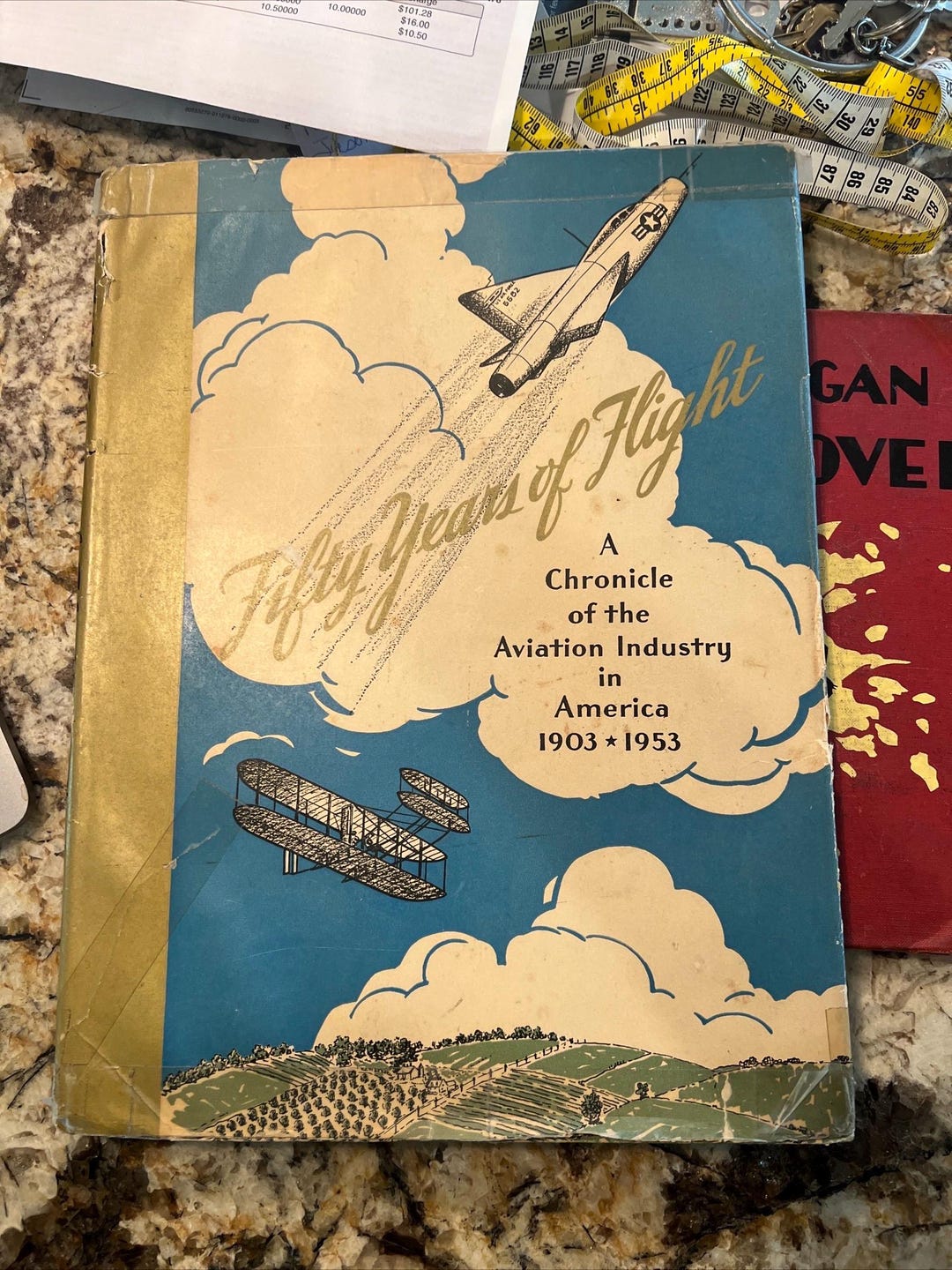 50 Years of Flight, a Chronicle of the Aviation Industry in America ...