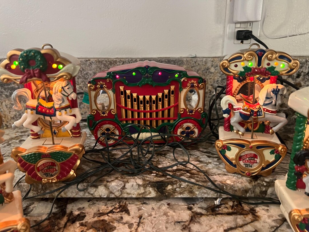 Calliope Musical Circus /carousel Horses Music & Lights/calliope Horses ...