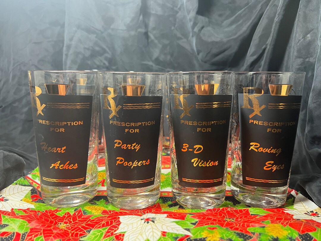 MCM High Ball Cocktail Glasses RX for Roving Eyes/3d Vision ...