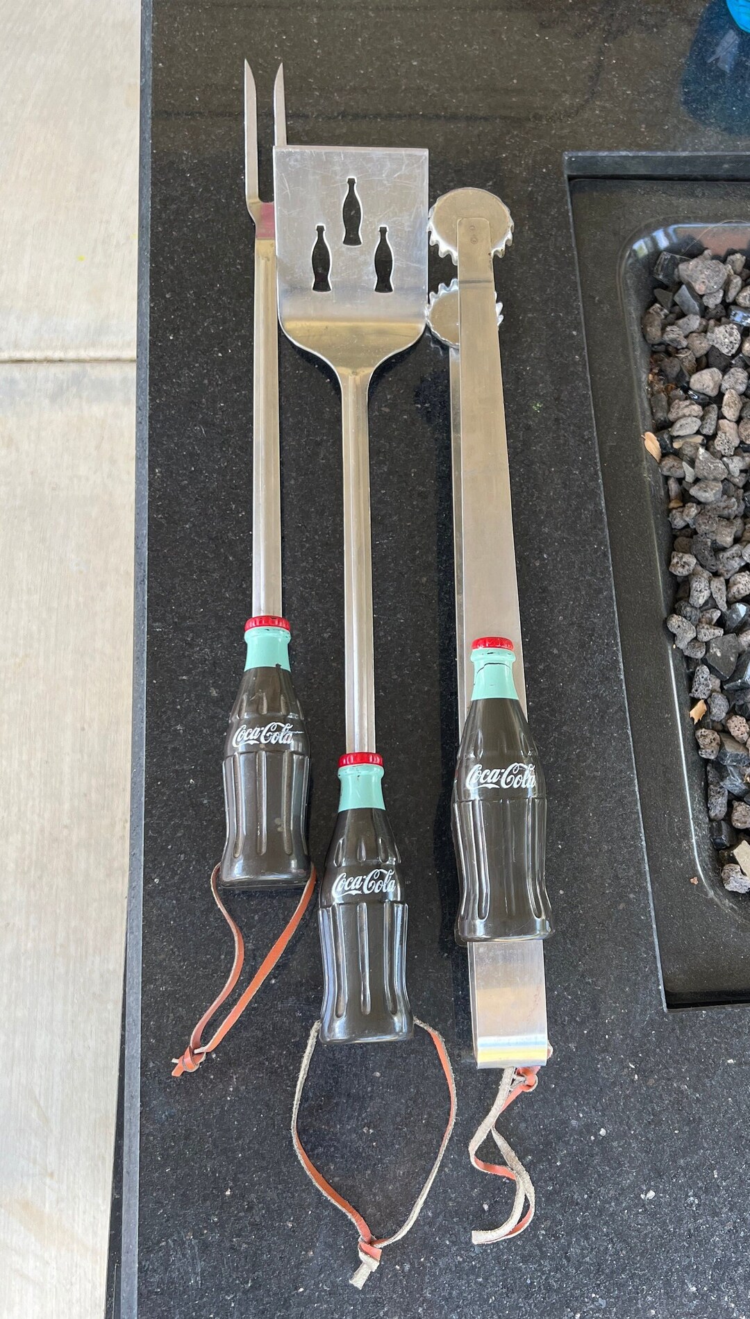 Coca-cola Vintage Tongs COKE Spatul Coca Cola Fork vintage Coke ...