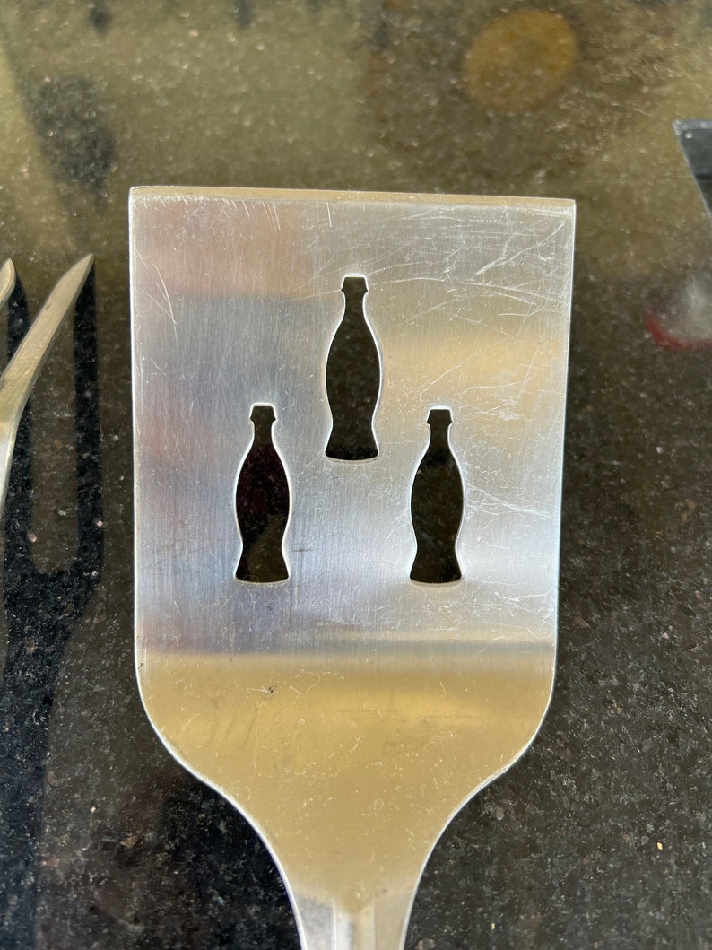 Coca-cola Vintage Tongs COKE Spatul Coca Cola Fork vintage Coke ...